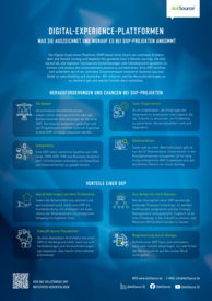 DXP: Digital Experience Platform | Jetzt Beratung vereinbaren
